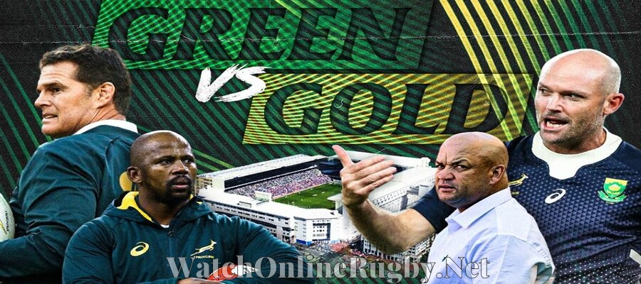 Green VS Gold Springboks Showdown Live Stream 2020