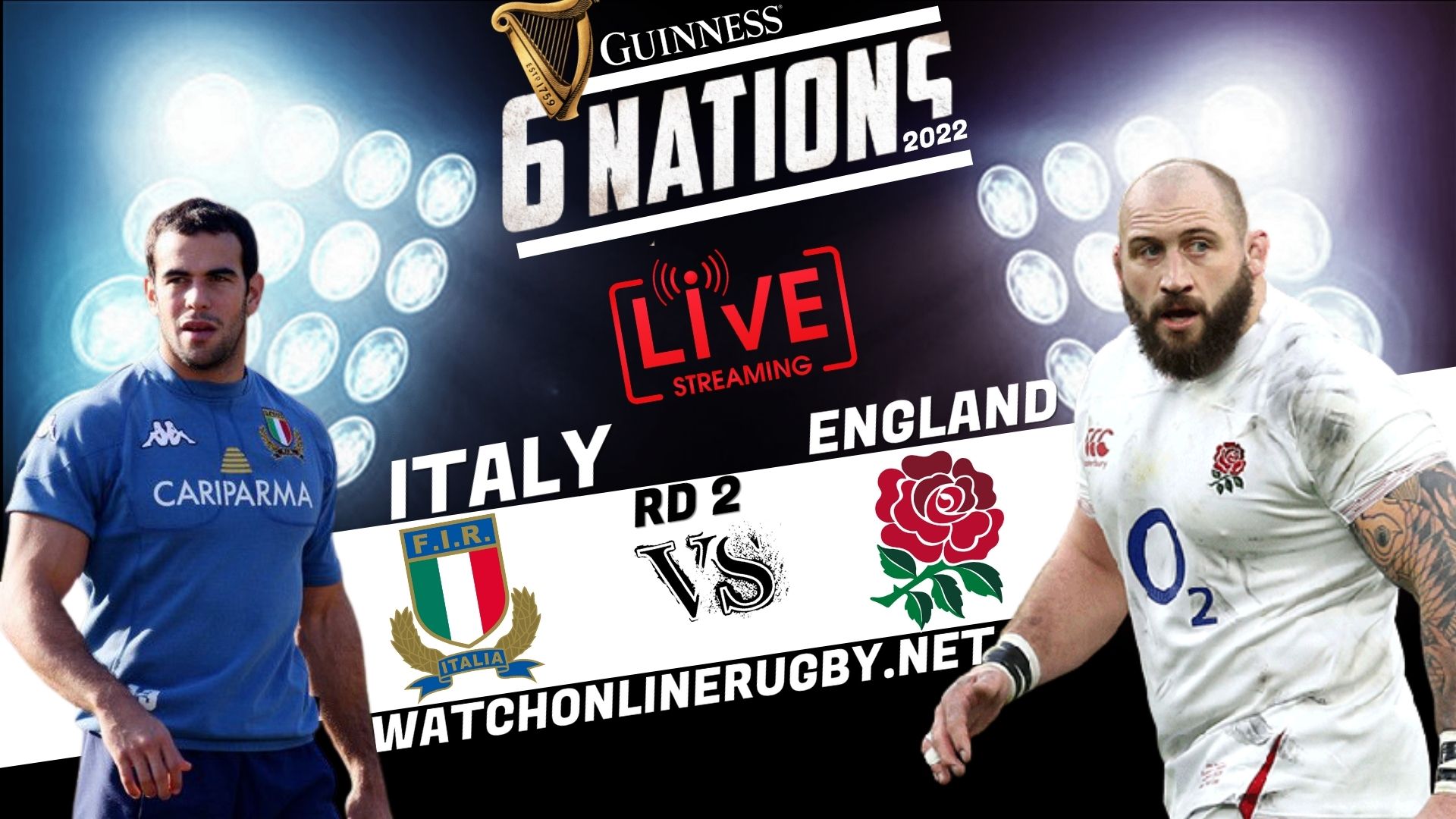 Italy Vs England 2022 Live Stream RD 2 | Six Nations Full Match Replay