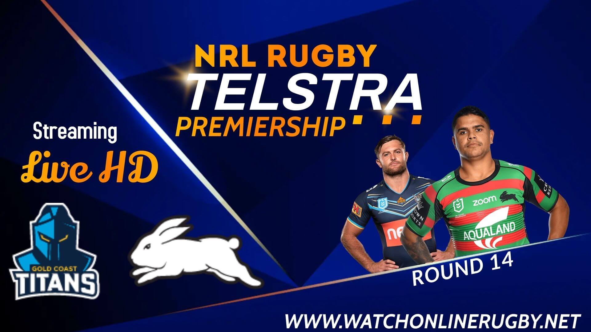Titans vs Rabbitohs Live Stream 2022 | Round 14 NRL Rugby